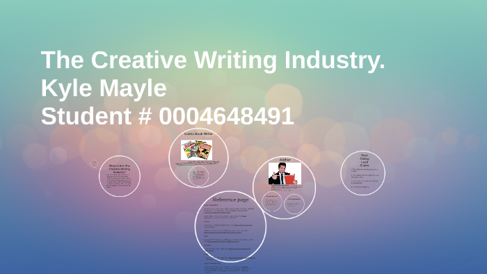 The Creative Writing Industry. by Kyle Mayle on Prezi