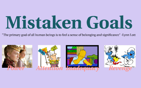 Mistaken Goals by samantha glover on Prezi