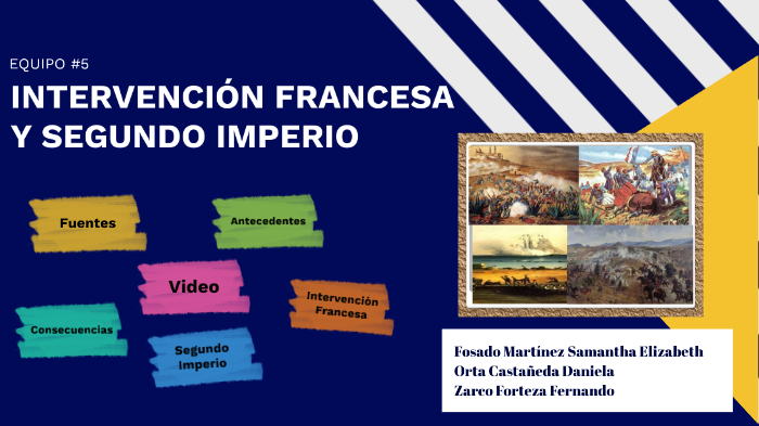 Intervencion Francesa y Segundo Imperio by Dany Orta on Prezi
