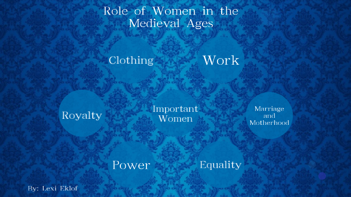 Role of Women in the Medieval Ages by Lexi Eklof on Prezi