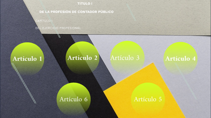 TITULO I DE LA PROFESIÓN DE CONTADOR PÚBLICO by Alejandro Betanco on Prezi