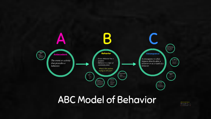 ABC Model Of Behavior By Amy Harvey
