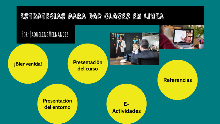 Estrategias Para dar clases en linea by jaqueline hernandez moreno on Prezi