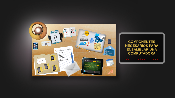 COMPONENTES NECESARIOS PARA ENSAMBLAR UNA COMPUTADORA by cristine ...