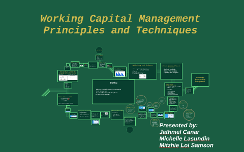 Working Capital Management Principles and Techniques by Jathniel Canar ...
