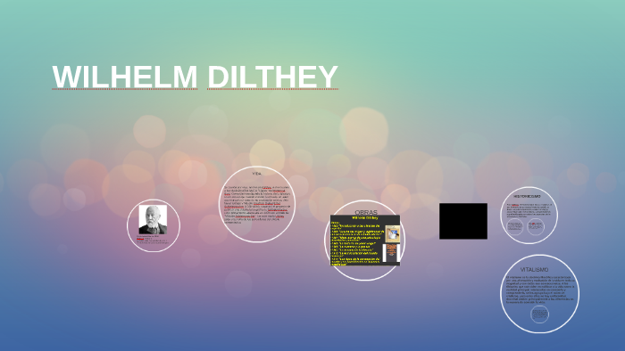 WILHELM DILTHEY by Diego Gonzalez on Prezi