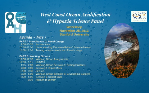 West Coast OAH Science Panel by California Ocean Science Trust on Prezi