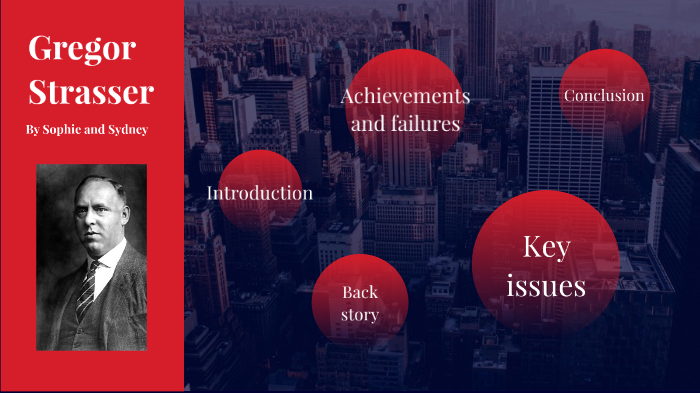 Gregor Strasser by Sophie Iannuzzi on Prezi