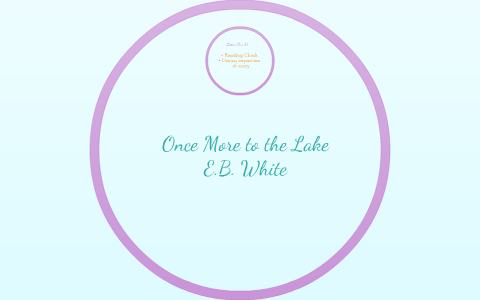 Once More to the Lake by E.B. White by Candace Jackson on Prezi