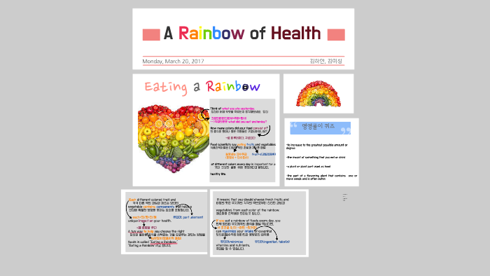 A Rainbow of Health by 미성 김 on Prezi