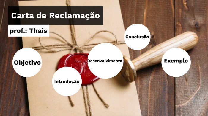 carta de reclamaçao by Manuela Alves on Prezi