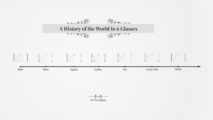 A History of the World in 6 Glasses by Max Filobelo on Prezi