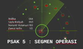 PSAK 5 : SEGMEN OPERASI by zaenal arifin on Prezi