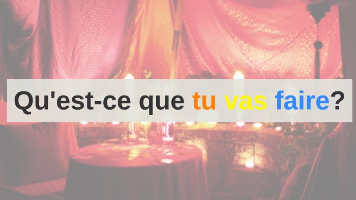 Qu'est-ce que tu vas faire? by jason hoating on Prezi
