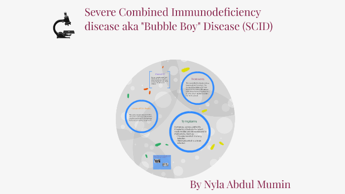 Severe Immunodeficiency disease aka "Bubble Boy" Disease (SC by Nyla A ...