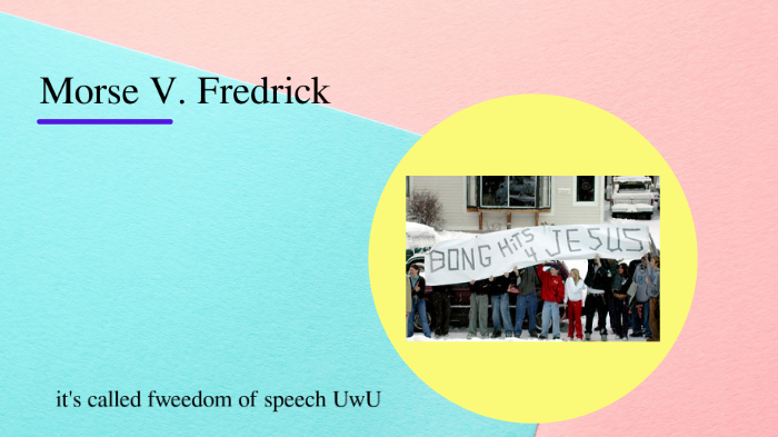 Morse V. Frederick by Kate Watters on Prezi