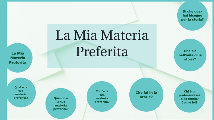 Materia Preferita by ee aa on Prezi