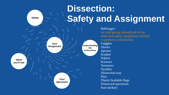 Dissection, Safety, and Requirements by Samantha Norris on Prezi