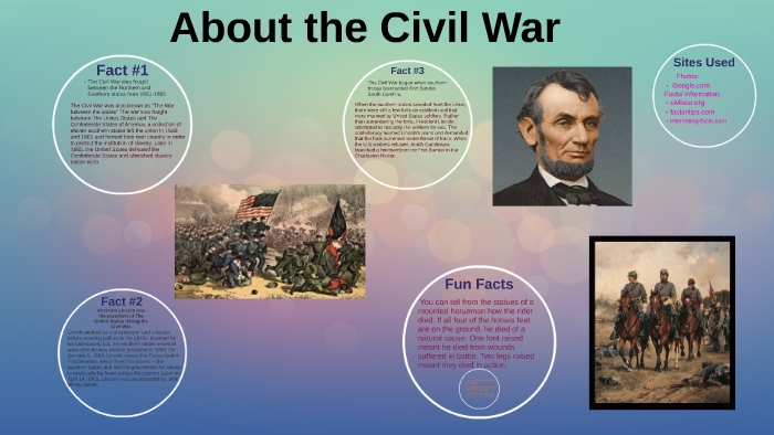 Facts about the Civil War by Claire Hedlund on Prezi