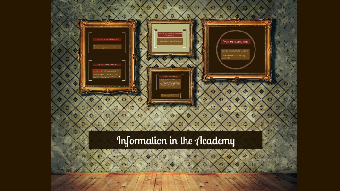 Information in the Academy by William Badke on Prezi