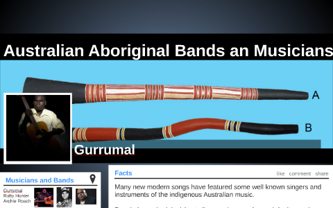 Australian Aboriginal bands an Musicians by Brandon Gunderson on Prezi