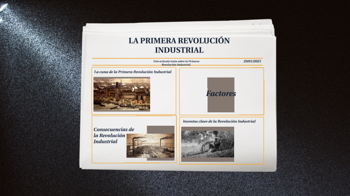 LA PRIMERA REVOLUCIÓN INDUSTRIAL by Wilson Sebastián Gallegos Espinosa ...