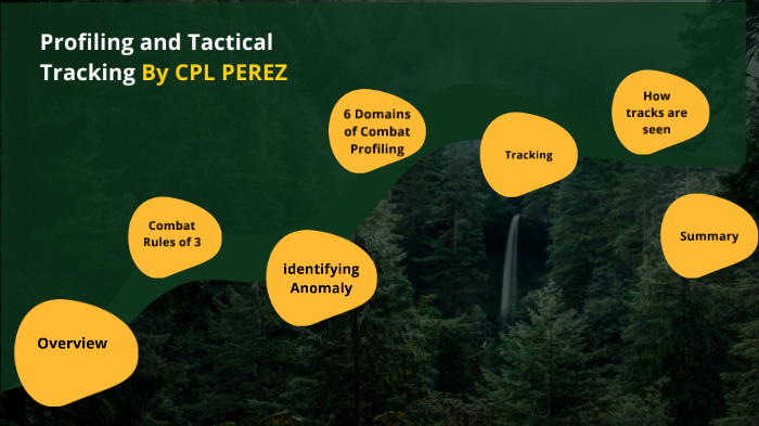 Profiling and Tactical Tracking by Erick Perez on Prezi