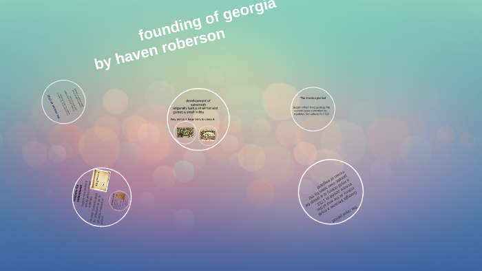 founding of georgia by haven roberson on Prezi