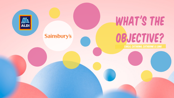 Sainsbury's & Aldi's Objectives by Carla Lezin on Prezi