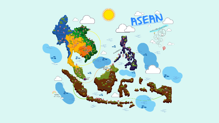 Asean map by Xuou U'oe on Prezi