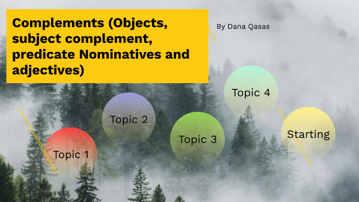 Chapter 4: Complements by Dana Qasas on Prezi