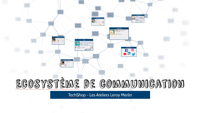 Ecosystème de communication by Pauline Petit on Prezi