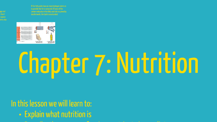 Ch. 7 - Nutrition by Natalie Edgeman on Prezi