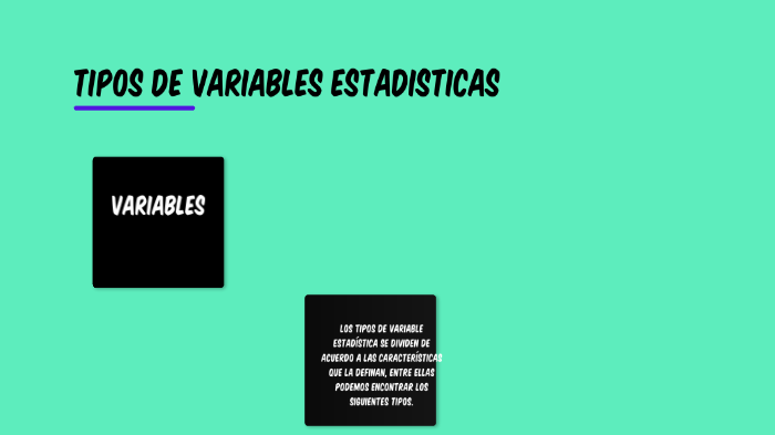 Tipos de variables Estadísticas by Fabiola Rodriguez on Prezi