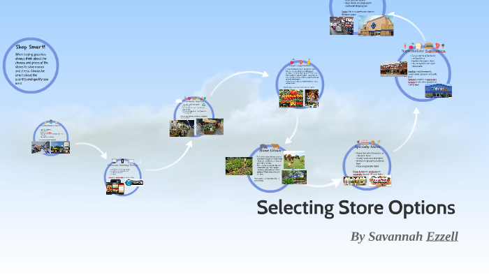 Selecting Store Options by Savannah Ezzell on Prezi