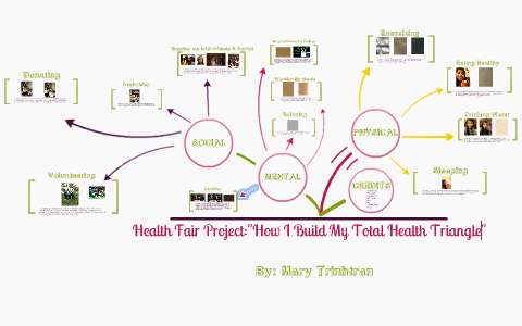 Health Project:"How I Build My Total Health Triangle" by Mary Trinhtran ...