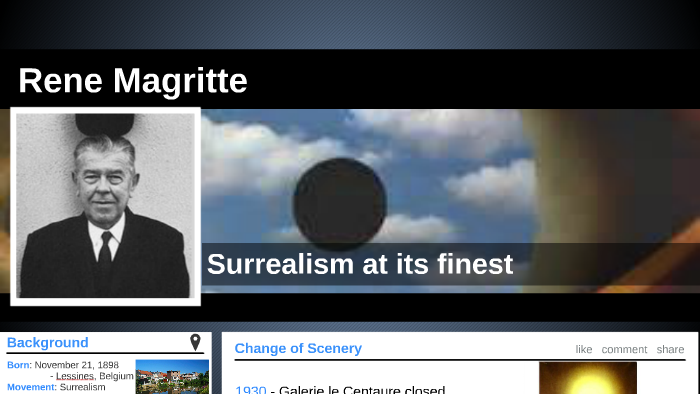 Rene Magritte by breanna murray