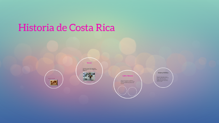 Historia de Costa Rica by Kathe Arroyo on Prezi