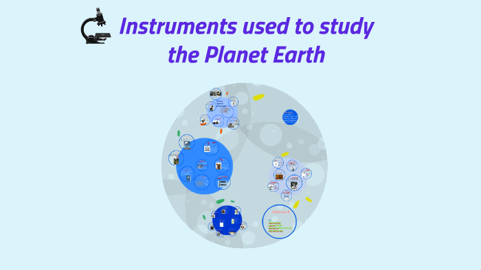 Instruments used to study the Planet Earth by clarise ilagan