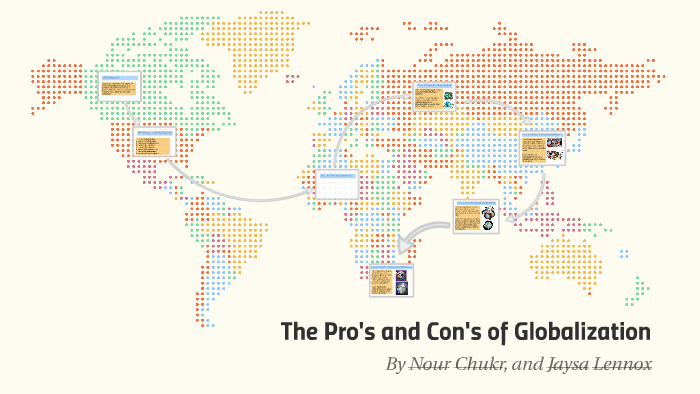 The Pro's and Con's of Globalization by nour chukr on Prezi