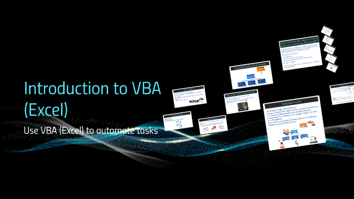 Introduction to VBA (Excel) by Filipe Matos on Prezi