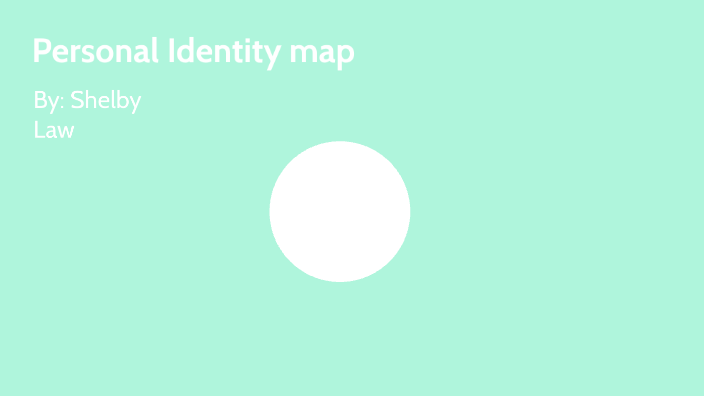 personal identity map by Shelby Law on Prezi