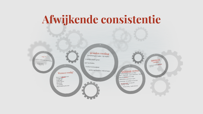 Afwijkende consistentie by Marie Laura on Prezi