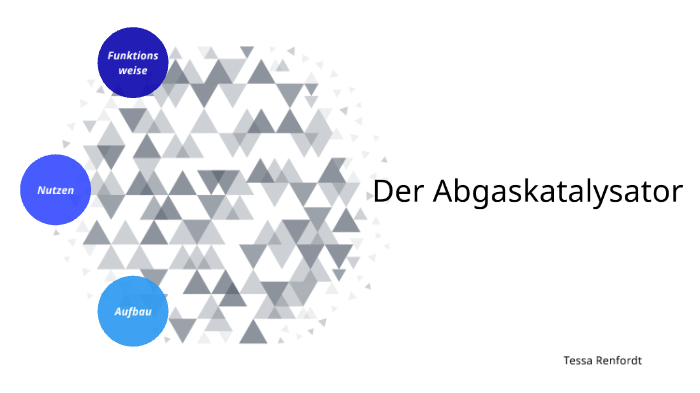 Der Abgaskatalysator by Tessa Renfordt on Prezi