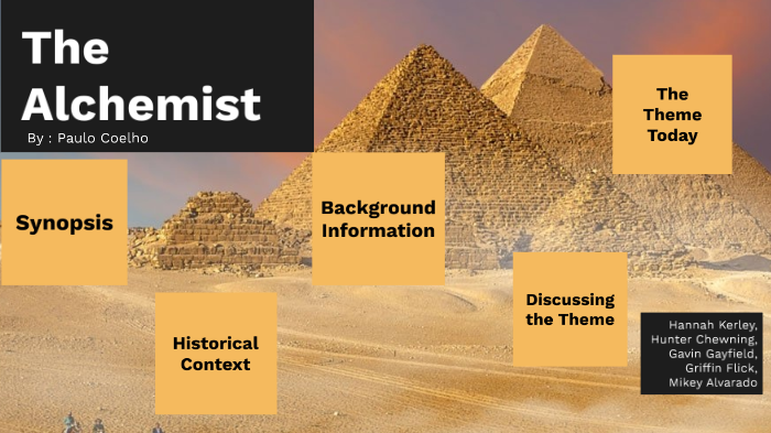 The Alchemist Book Review Project by hannah Kerley on Prezi