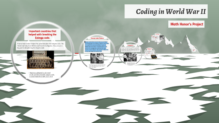 Coding in World War II by Olivia Young on Prezi