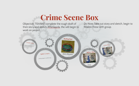 Crime Scene Box by Sarah Ward on Prezi