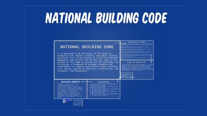 NATIONAL BUILDING CODE by Johannes Muffins on Prezi