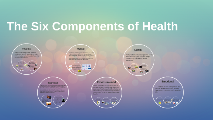 The Six Components of Health by Jaspreet Kaur on Prezi