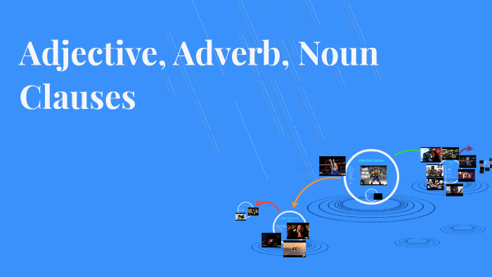 Adjective, Adverb, Noun Clauses by Castelar García on Prezi